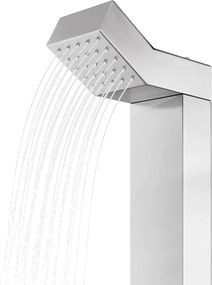 Zahradní sprcha 220 cm nerezová ocel 315939