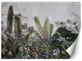 Gario Fototapeta Exotické listy, monstera malované akvarelem Materiál: Vliesová, Rozměry: 200 x 140 cm