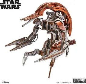 Ugears 3D dřevěná mechanická skládačka Star Wars Droideka