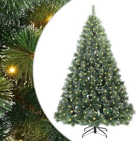 Umělý vánoční stromeček s stojanem Zelená 180 cm PE a PVC 3397844