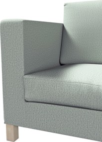 Potah na pohovku IKEA  Karlanda 3-místná nerozkládací, krátký barva zelená látka pletený vzor