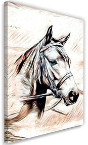Gario Obraz na plátně Malovaný kůň Rozměry: 40 x 60 cm