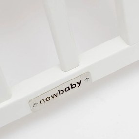 NEW BABY Dětská postýlka se šuplíkem New Baby BASIC bílá