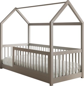 ADRK Furniture Postel Domek Graja s matrací CH-GRA-G-180-M