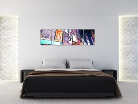 Obraz - New York Theater District (170x50 cm)