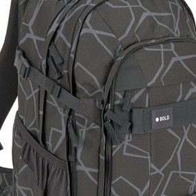 Školní batoh Lässig - Origin Bold Edges grey