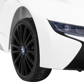 Ramiz Elektrické autíčko BMW i8 Lift bílé + dálkové ovládání
