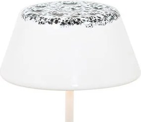 Stínidlo na stolní lampu Swap Mini černo-bílé