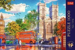 Trefl - Puzzle - Premium Plus Tea Time: Pohled na Londýn / 1000 dílků