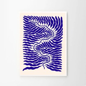 The Poster Club Plakát Little Blue by Linnéa Andersson A4 (21x27cm)