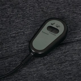 Polohovací křeslo šedé, elektrické TV-S8348 GREY2