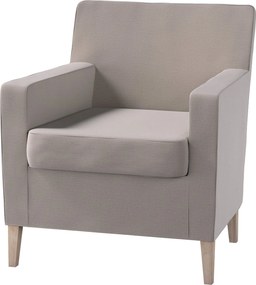 Potah na křeslo IKEA Karlstad barva béžová látka sametová