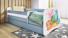 XXXLutz POSTEL PRO DĚTI A MLÁDEŽ 80/160 cm, modrá, bílá MID.YOU - Dětské pokoje sestavy - 00214200022K