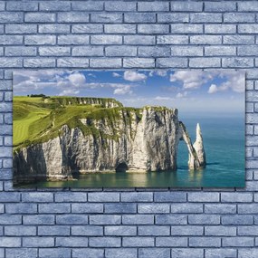 Plexisklo-obraz Útes Pobřeží Moře Skály 120x60 cm