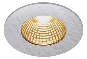 LA 1002100 PATTA-I, LED venkovní svítidlo k zabudování do stropu, kulaté DL IP65 stříbrná 1800-3000K - BIG WHITE (SLV)