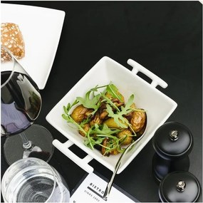 Bílá porcelánová mísa ø 14 cm Squito – BonBistro