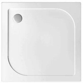 Polimat Čtvercová akrylátová sprchová vanička Tenor 80x80 (90x90) Barva: Bílá, Rozměry (cm): 80x80