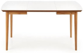 Rozkládací jídelní stůl NARPES v dekoru dub lefkas 90(190)x80x75 cm