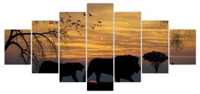 Obraz Safari (210x100 cm)
