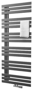 Isan Miro P 972 x 600 mm středové připojení S40 černý samet DMIR09720600SM51