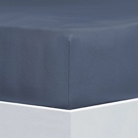 Florella Prostěradlo Solit Jersey Jeans, 180-190x200 cm