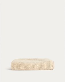 Béžový froté bavlněný ručník 50x90 cm Olvira – Kave Home