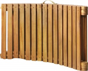 vidaXL Zahradní lehátka s poduškami 2 ks masivní akáciové dřevo [3077364] Barva: Vzor šedá kostka