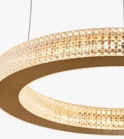 LED lustr Fiore 40 zlaté