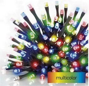 Propojovací vánoční řetěz bez zdroje EMOS Connecting D1AM03 ZY1926 100LED 10m multicolor