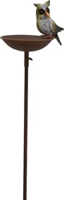 Krmítko pro ptáky OWL 124,5 cm hnědé
