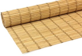 Bambusová rohož za postel 120x300 cm medová