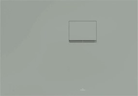 Villeroy & Boch Squaro Infinity - Sprchová vanička, 100x70 cm, Morning Green UDQ1070SQI2RV-R8