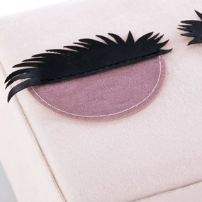 Šperkovnice Lashes světle růžová