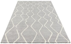 ELLE Decoration koberce AKCE: 160x230 cm Kusový koberec Glow 103659 Silver Grey/Cream z kolekce Elle  - 160x230 cm