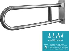 Mereo, Mereo Madlo sklopné, nerez, 60 cm, MER-KD9050