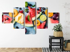 Vícedílný obraz Sváteční Ovoce Nedostatek Nedostatek Plátno Canvas 250x150