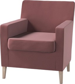 Potah na křeslo IKEA Karlstad barva fialová látka sametová