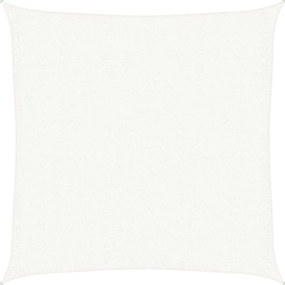 Plachta proti slunci 160 g/m² bílá 2,5 x 2,5 m HDPE 311218