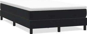 Postel Box Spring bez matrace černá 120x210 cm samet 3315821