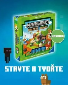 Ravensburger Minecraft: Builders  Biomes - Junior / Délka hry 15 minut