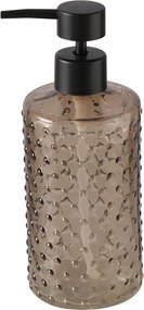 Dávkovač mýdla Tori, hnědá/s černými prvky, 500 ml