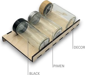 usporadejto.cz Organizér na kořenky do šuplíku, VASKY - NÍZKÝ 21 x 11 x 2 cm Akční ceny: cena za 3ks