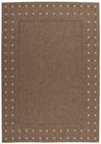 Kusový koberec Lalee Home Finca 520 coffee - 80 x 150 cm