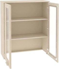 Nástavec na komodu HAMAR medově hnědý 85 x 35 x 100 cm borovice 340504