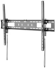 Startech.com tv wall mount supports 60-100 inch vesa displays (165lb/75kg), heavy duty tilting universal tv wall mount, adjustable mounting bracket for large flat screens, low profile - slim tv wall mount (fpwtltb1) - držák - pro televize - plast, ocel