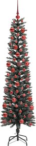 Umělý vánoční stromeček Zelená 180 cm PVC, plast a ocel 3395940