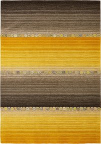 XXXLutz ORIENTÁLNÍ KOBEREC, 60/90 cm hnědá, žlutá Cazaris - Orientální koberce - 004345035550