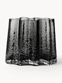 Ručně foukaná váza se strukturovaným povrchem Gry, V 19 cm