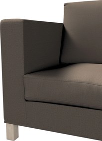 Potah na pohovku IKEA  Karlanda 3-místná nerozkládací, krátký barva hnědá látka pletený vzor