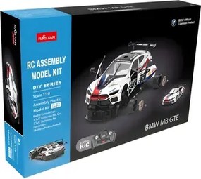 BMW M8 GTE stavebnice / Model auta / Měřítko 1:18 / 5x AA baterie / Od